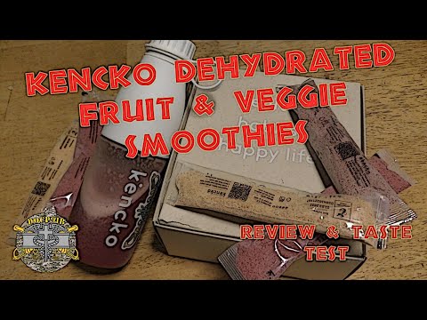 Kencko Dehydrated Fruit & Veggie Smoothies - Super Easy and Healthy! - Quick Review & Taste Test