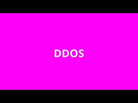 what is the meaning of DDOS
