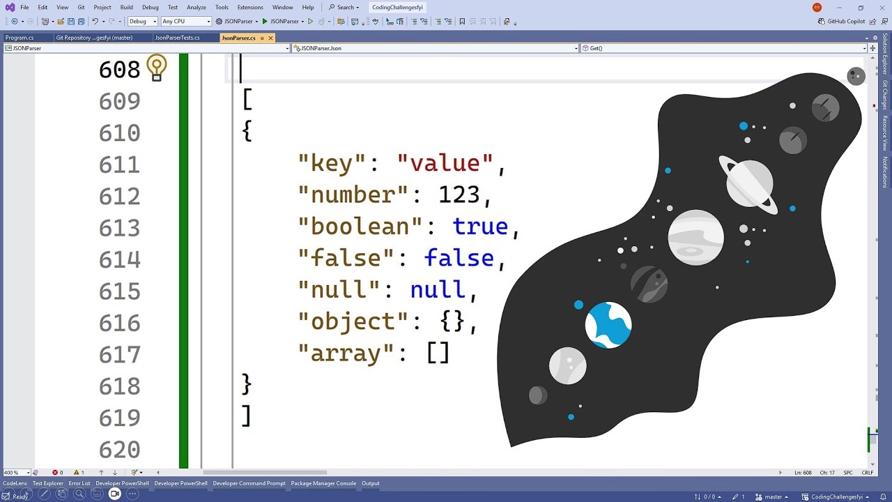 Build Your Own JSON Parser | codingchallenges.fyi