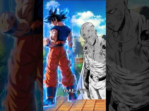 Saitama vs Goku Who Is win #goku #saitama #kakarot #dragonball #onepunchman