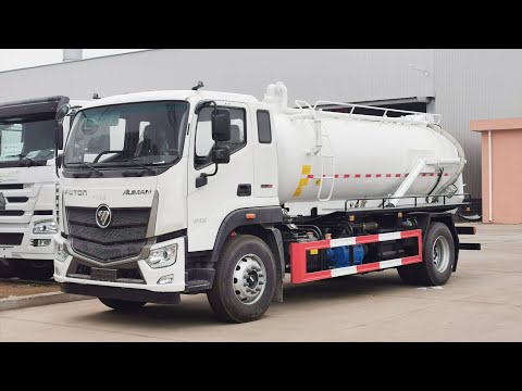 Best price FOTON sewage vacuum pump truck for sale