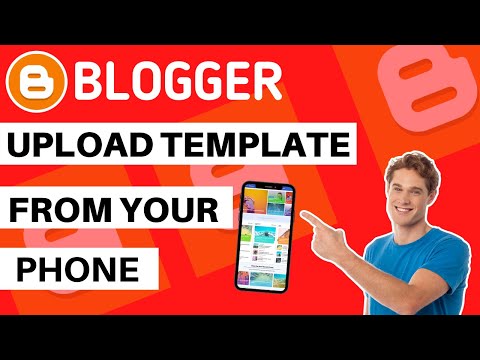 How to Install a Blogger Template from Mobile Phone| Fastest way fo change Blogger Theme