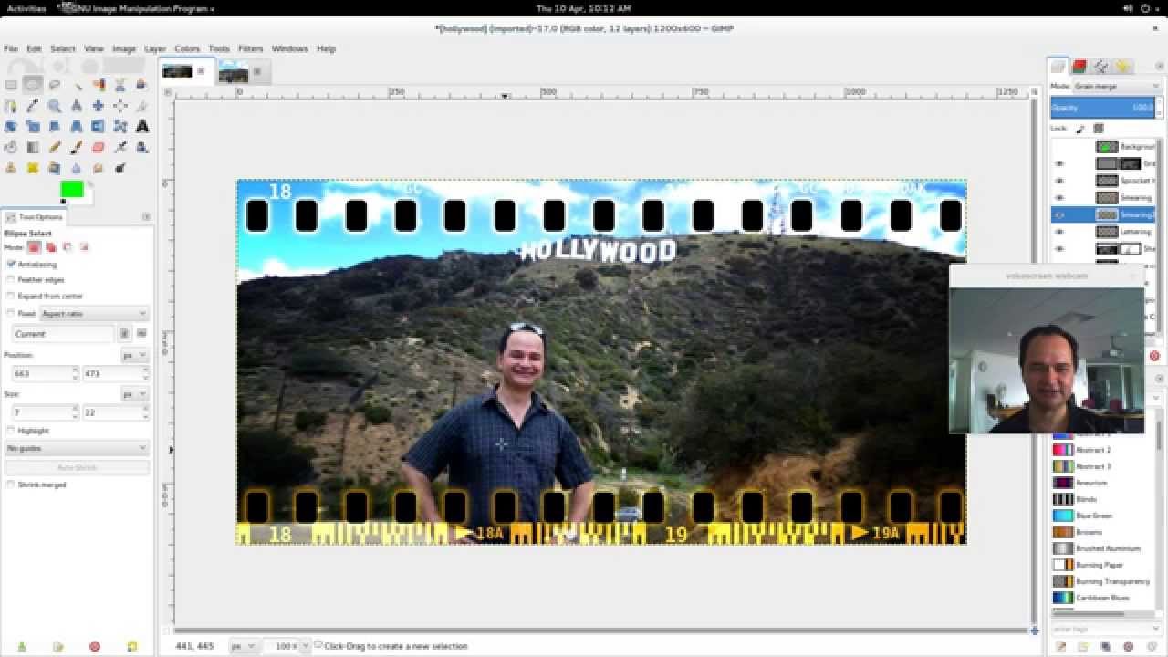 Gimp   Resynthesizer and Elsamuko plugins