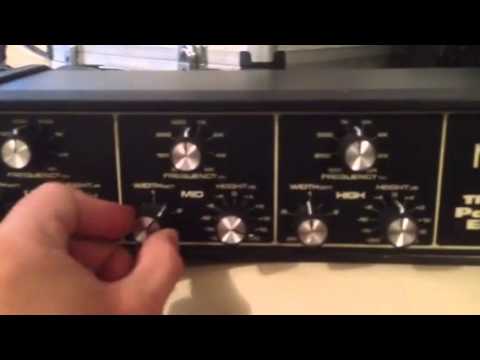 Moog MKPE Three Band Parametric Equalizer - Working | Reverb