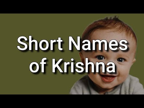 50 Short Names of Lord Krishna, for Hindu Baby Boys