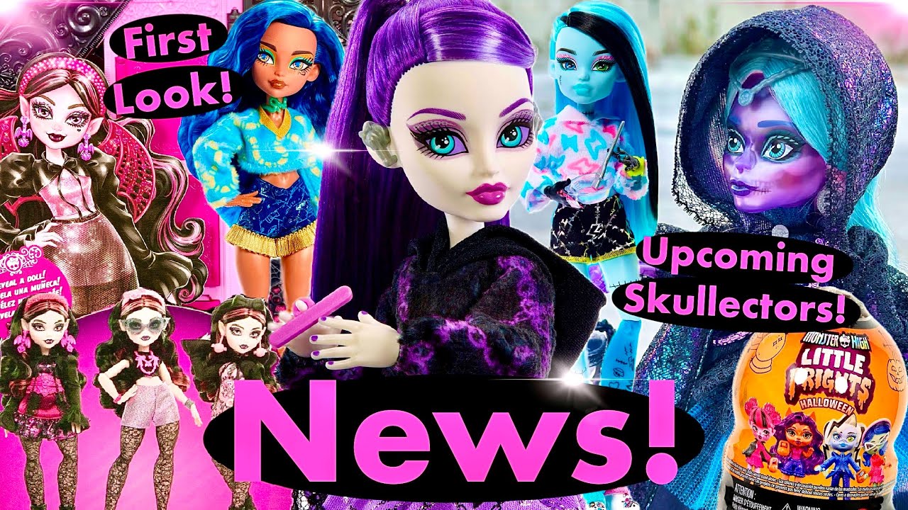 🎀💀MONSTER HIGH💀🎀| 2026 NEWS❗️| Skulltimate Secrets ULTIMATE Draculaura, Skullector UPDATES & MORE!🍵🔥