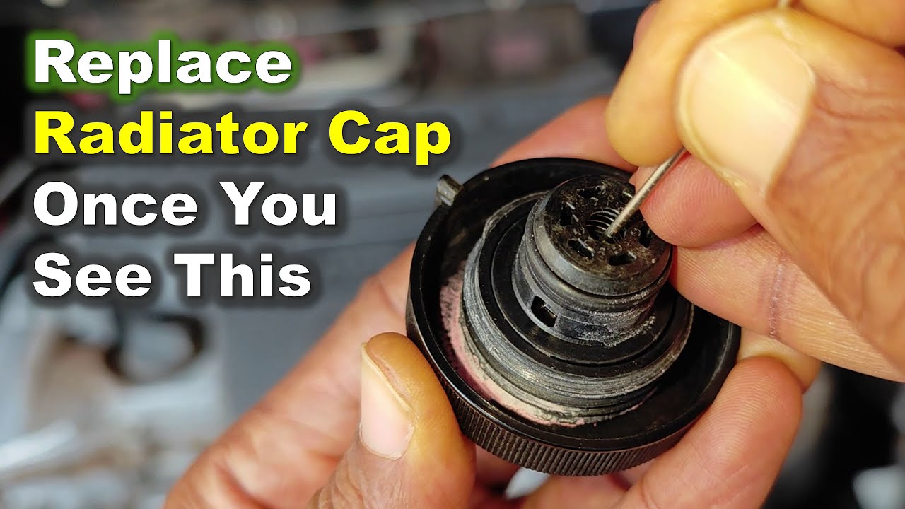 This is when to REPLACE Your Radiator Cap / Simplest Engine Preventive Maintenance!