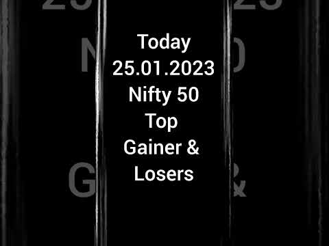 Today Nifty 50 Top Gainer Losers/ @fundamentaltechnicalanalys1766 #viral #short #fundamental #2023