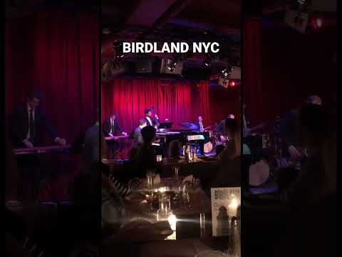 Live jazz at Birdland NYC #birdland #shorts #jazz #manhattan #nyc