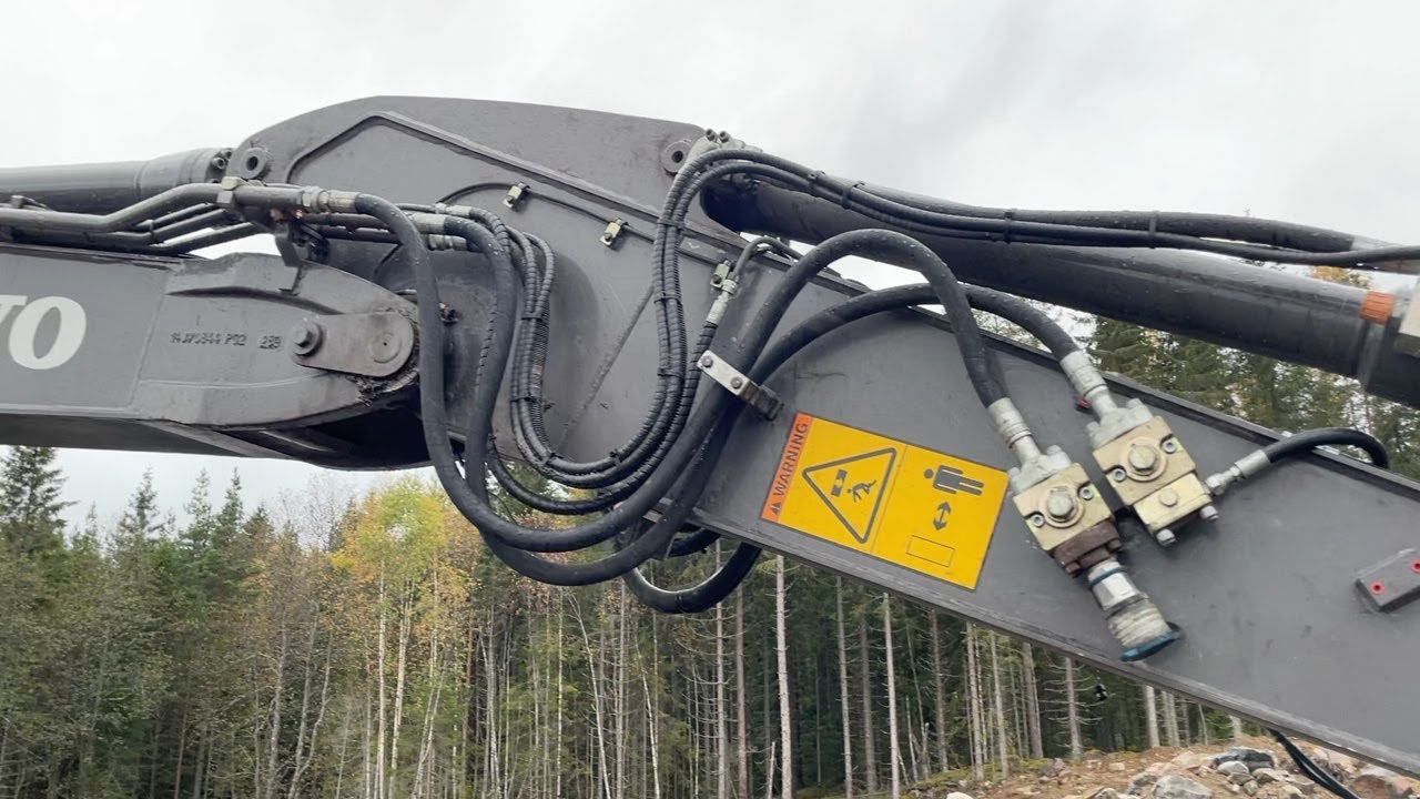 Grävmaskin Volvo EW140D, Eda, Klaravik