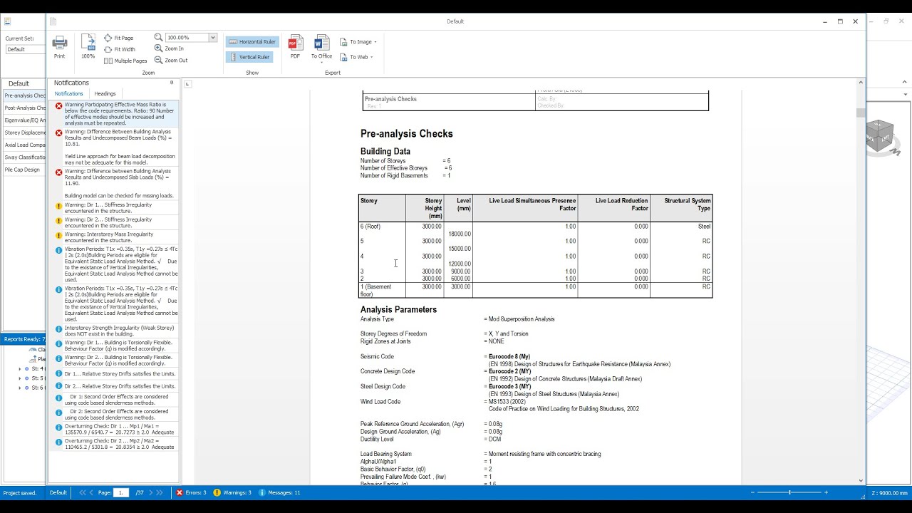 Introduction to ProtaStructure | Design Reports