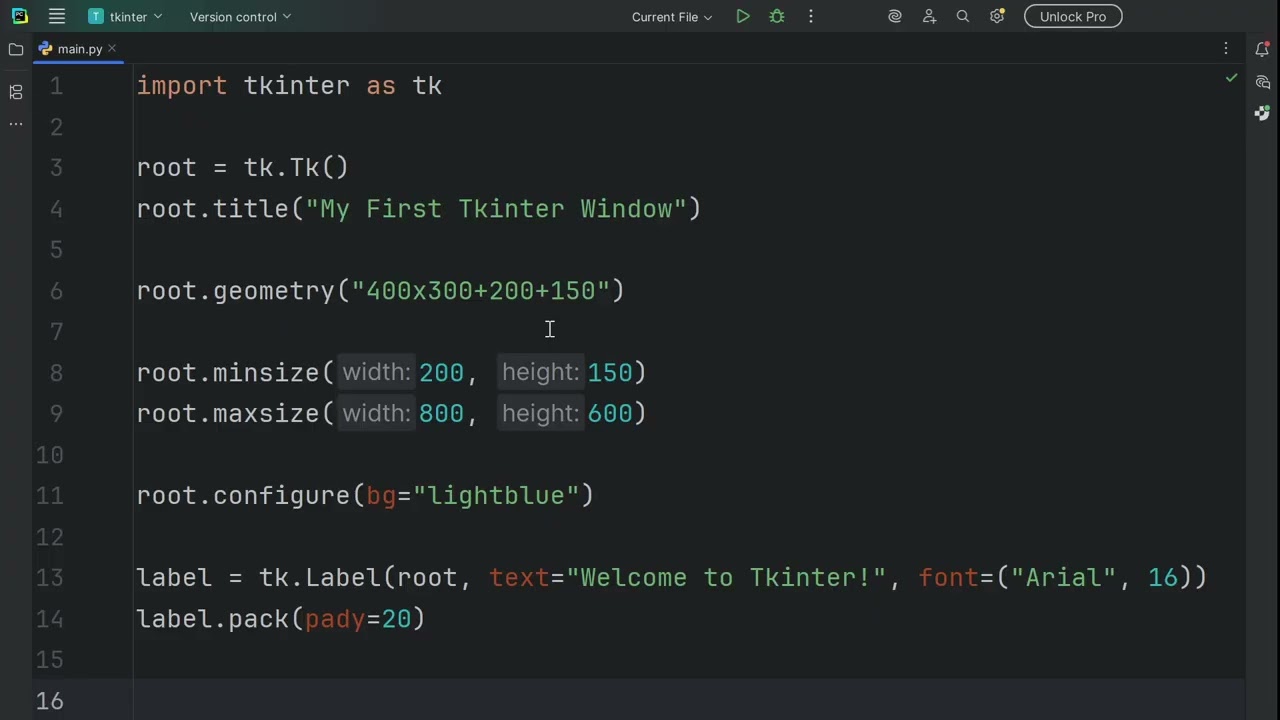 Learn Tkinter: Build a GUI Window  from Scratch
