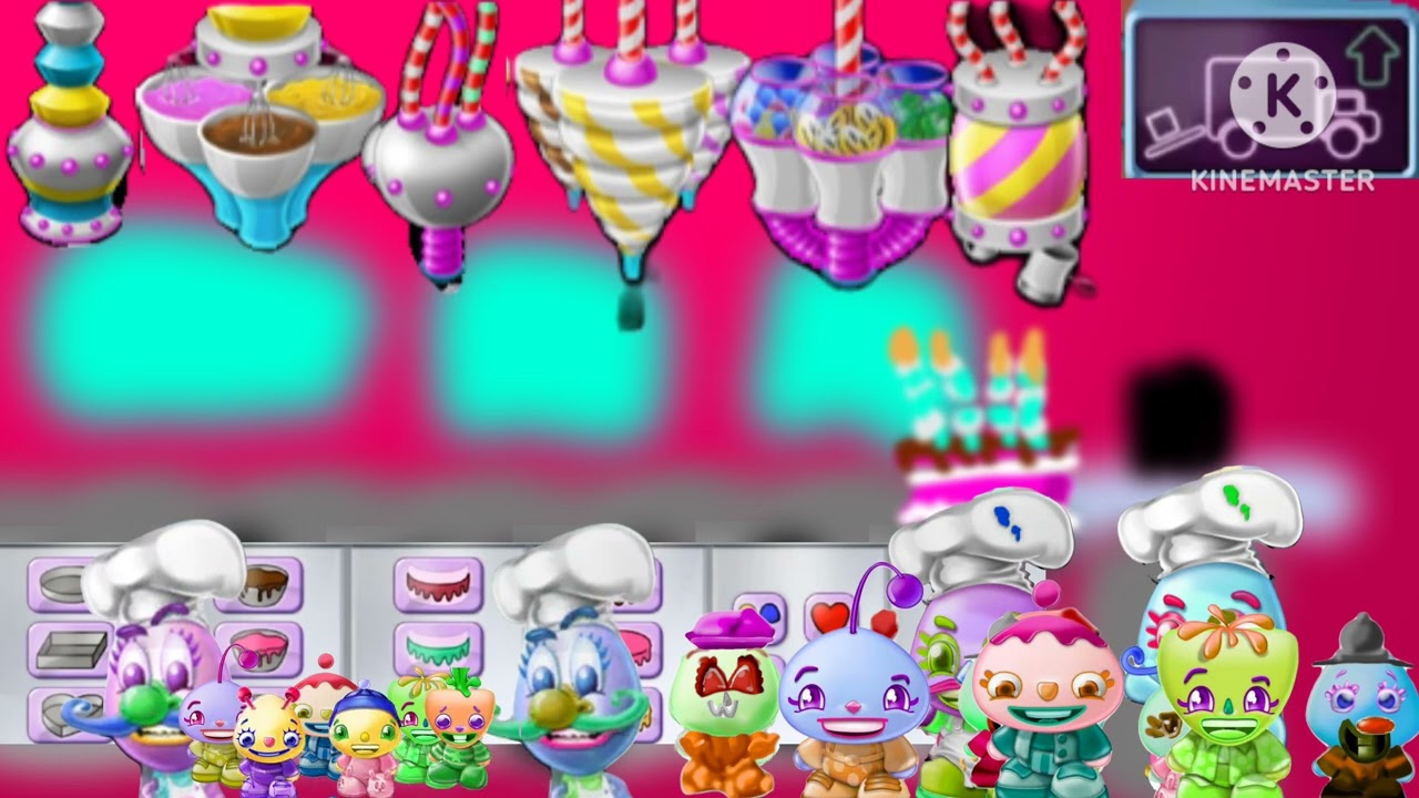 Purble Making A 20th Anniversary Cake!