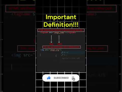 HTML Attributes | Web Tech | #shorts #viralshorts #coding