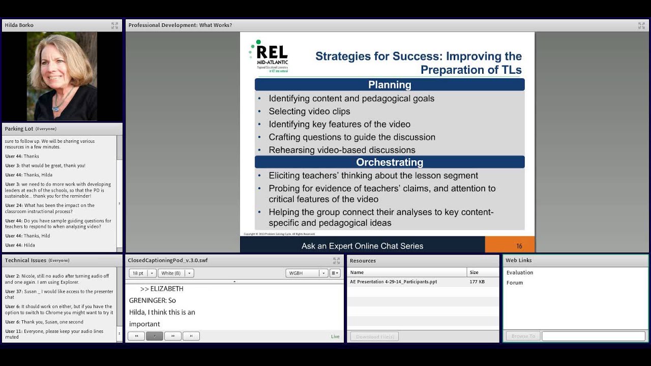 Professional Development: What Works? (REL Mid-Atlantic)