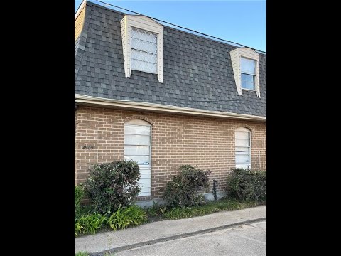 Video tour of Residential at 4909 Wabash Street # D, Metairie, LA 70001