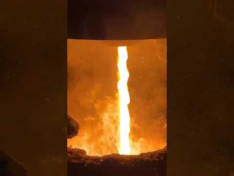 Liquid Fire: The Art of Steelmaking ????#eaf #steelmaking