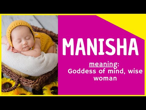 ✨ Manisha - Manisha Name Meaning – Manisha Name Status - Indian baby girl names - Hindu baby names