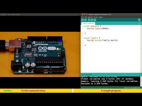 12. Arduino: Basics of serial communication