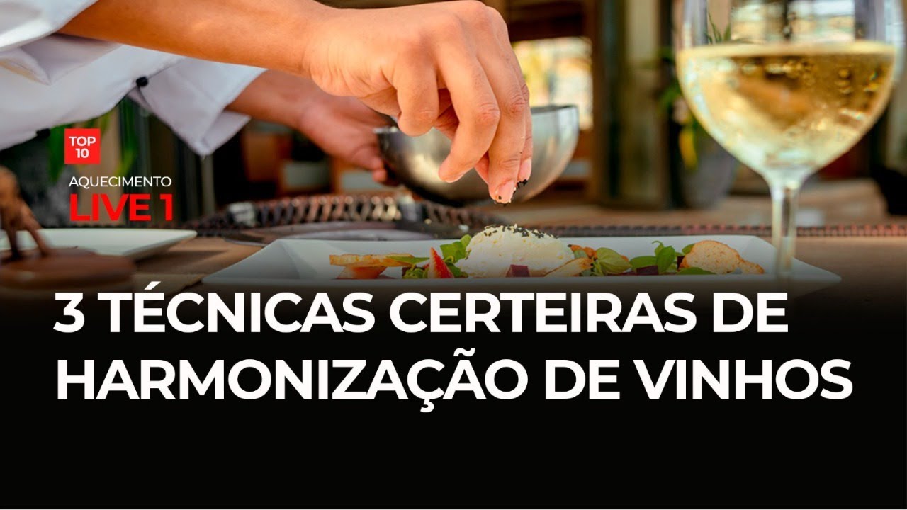 3 TÉCNICAS CERTEIRAS DE HARMONIZAÇÃO DE VINHOS