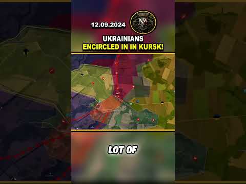 ๐ณ๏ธ RUSSIANS ENCIRCLE UKRAINIAN FORCES IN KURSK! #viral #shorts #ukraine #trending #russia
