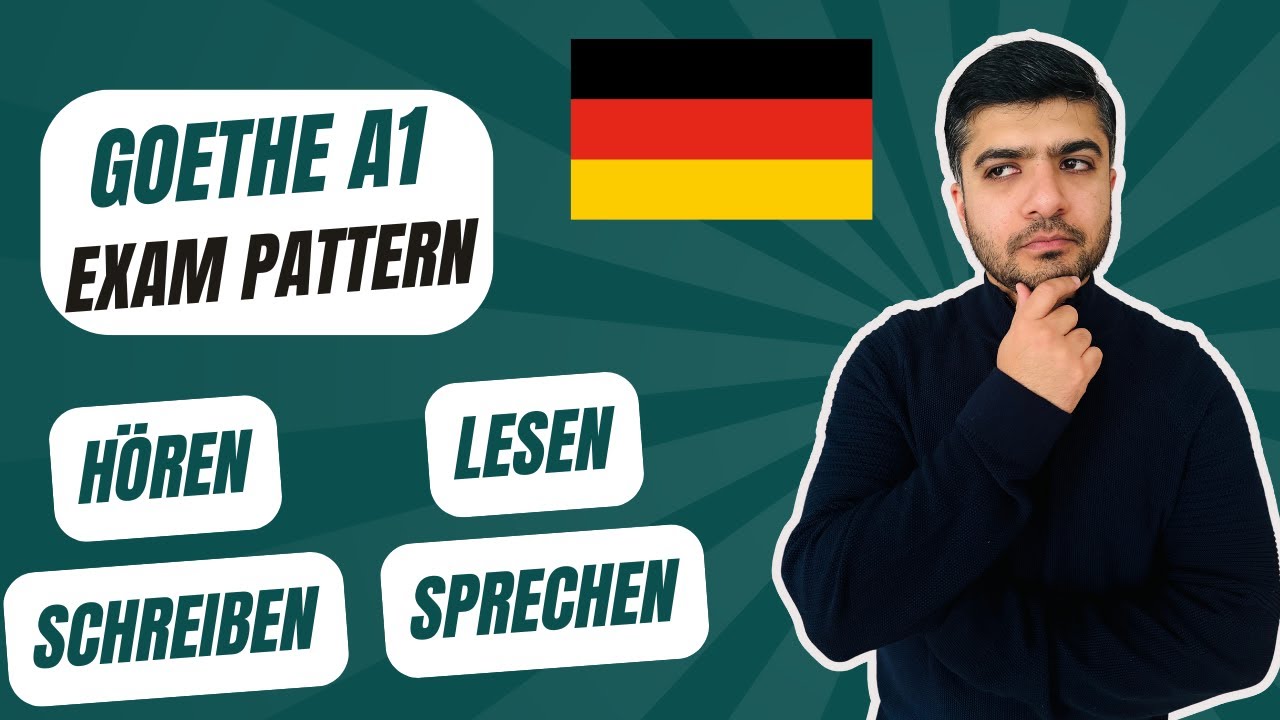 German A1 Exam Pattern for Goethe | How much Time | How Many Marks to Pass | Different Sections