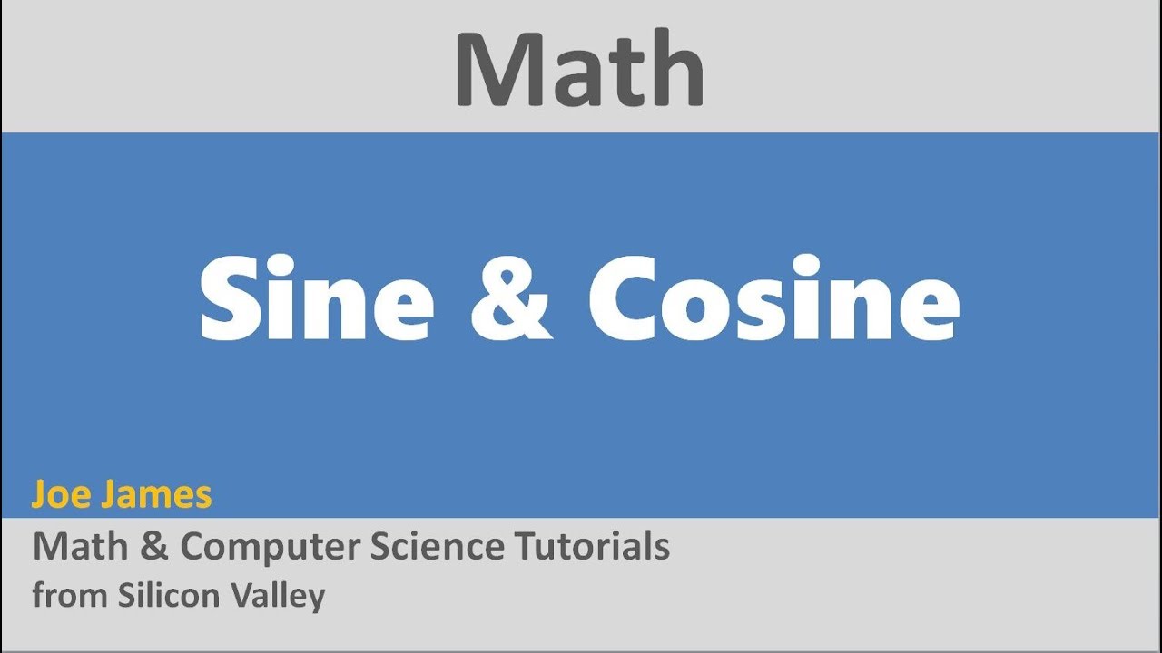 Sine and Cosine Trig Functions