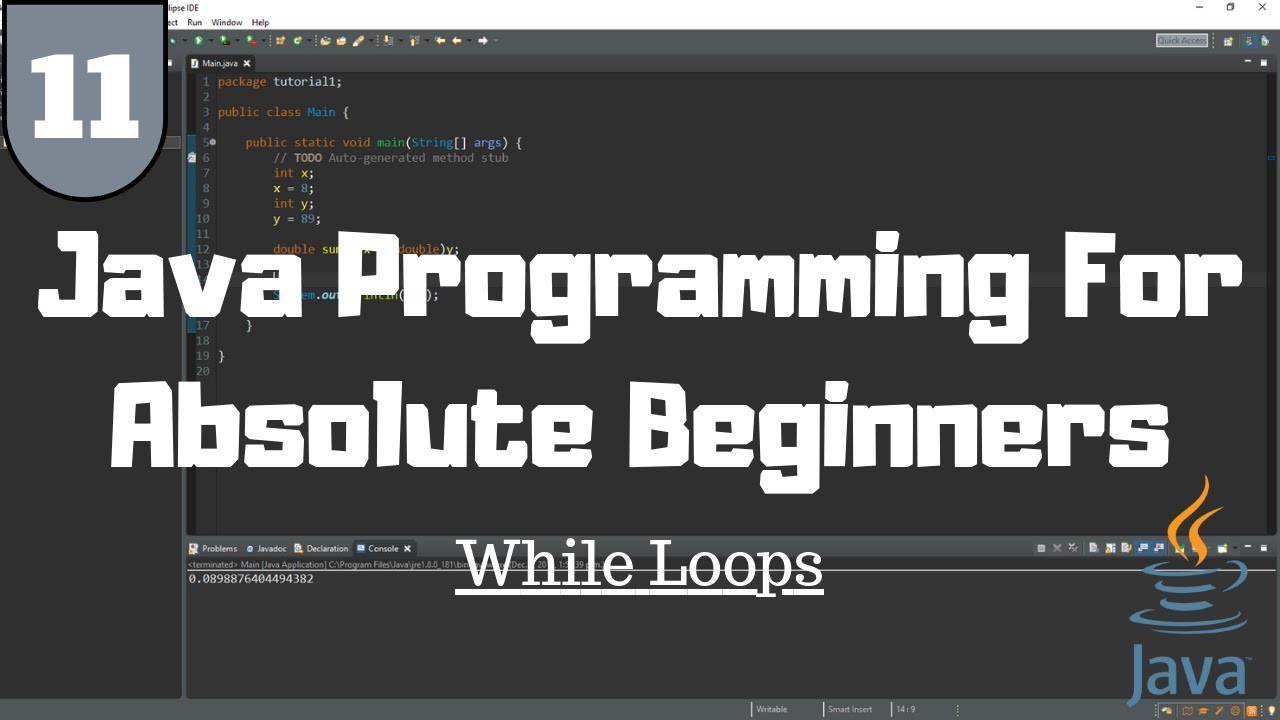 Java Tutorial for Beginners #11 - While Loops
