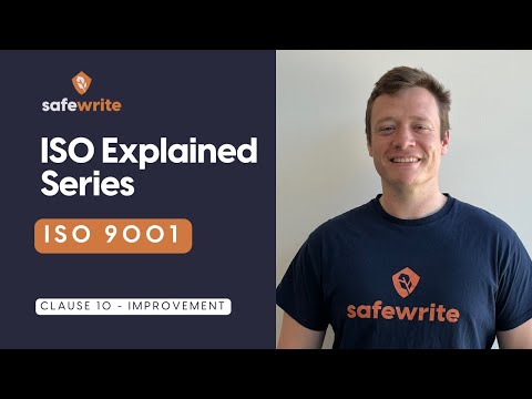 ISO 9001 Explained - Improvement