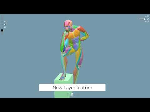Anatomy In Poses app is now having LAYERS – Truong CG Artist