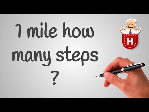 1 mile how many steps