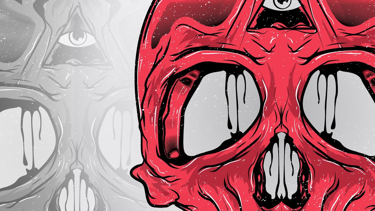 Skull | Illustrator Speed Art