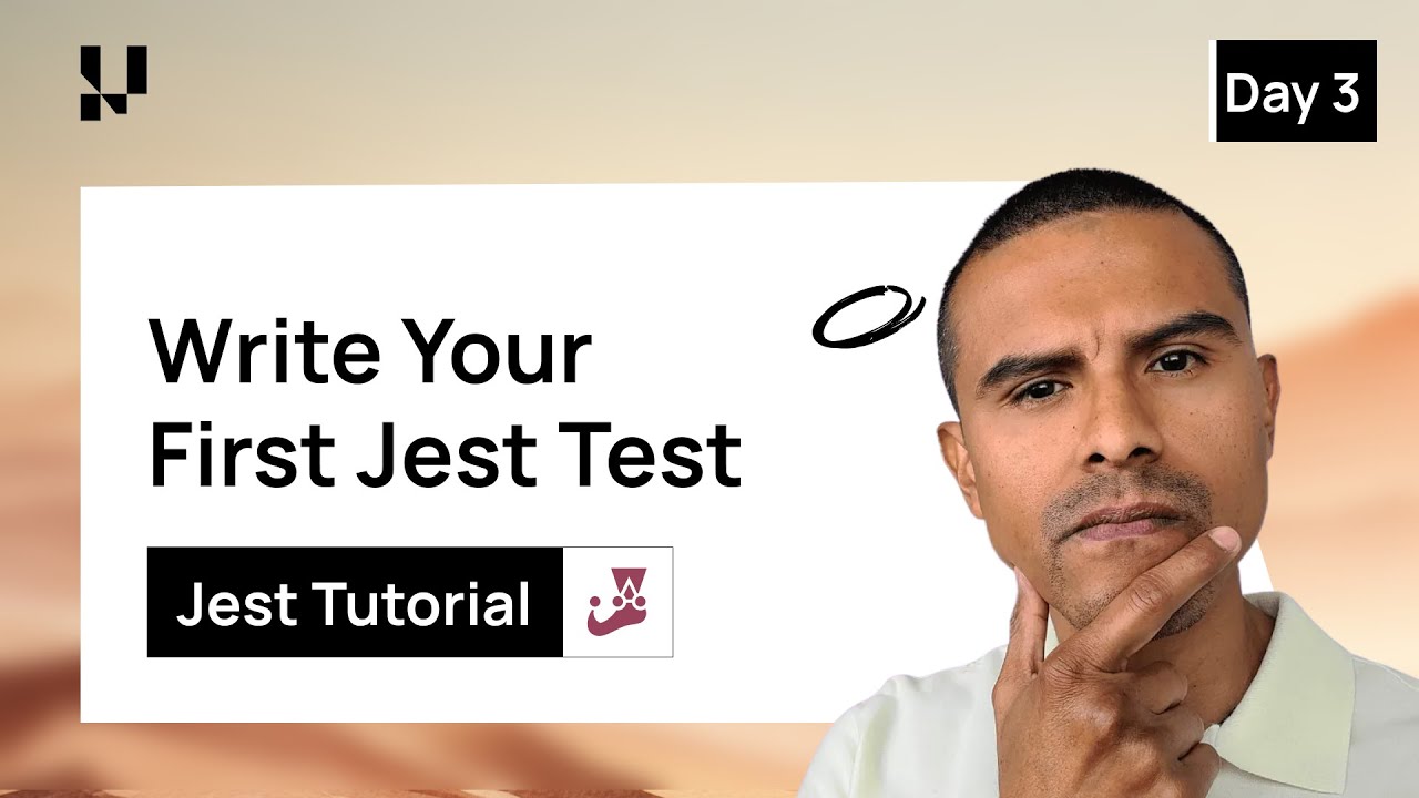 Write Your First Jest Test Using expect() and toBe() | Jest Tutorial