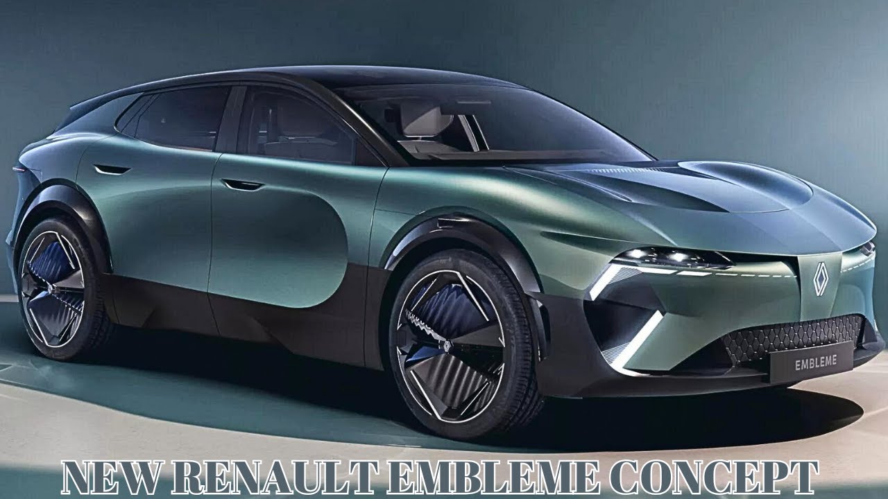 Renault Embleme 'Hybrid' Shooting Brake Concept Promises 90% Reduction ...