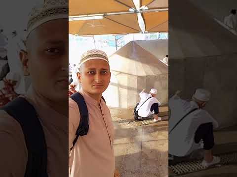 Mash Allah Abe zamzam ka kuwa #zamzam #water #abezamzam