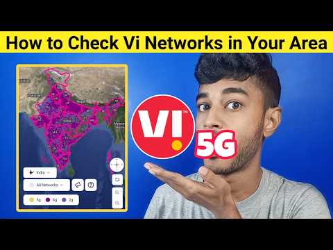 How to Check Vi 5G, 4G Official Network Coverage Map