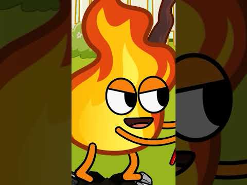 Which element is the strongest? - Fire Hoo Doo or Warter Blue?! | Hoo Doo Animation #animation