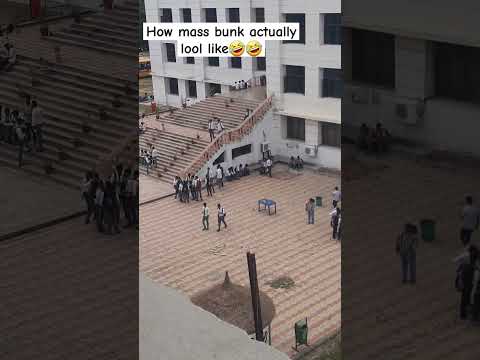 Mass bunk😬😬#india #lol #viral #shorts #college #funny