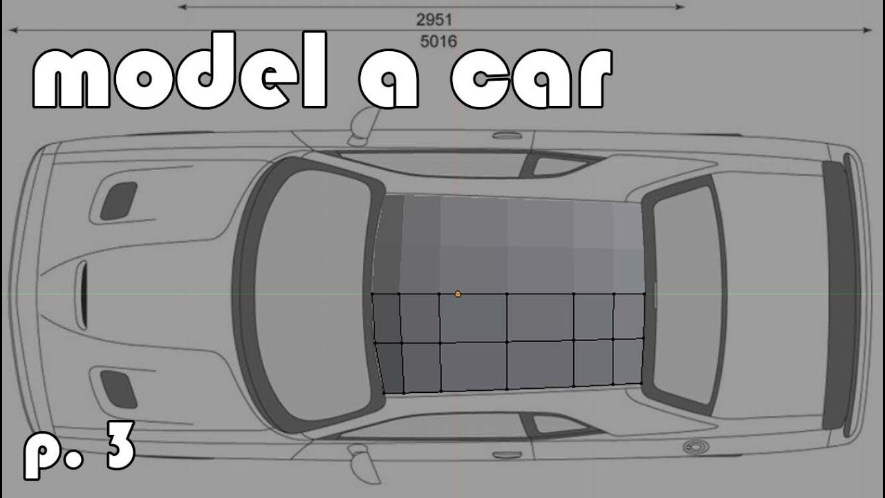 Model a 3d Car | part 3 | intro to modelling (Blender tutorial)