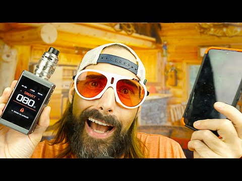 A Touch Screen Mod That Looks Like A Cell Phone! The Aegis T200 By Geek Vape!