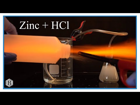 Reaction of Zinc and Hydrochloric acid