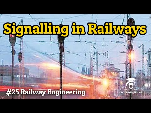 Signalling in Railways | Types & Functions in Tamil | Railway Engineering |