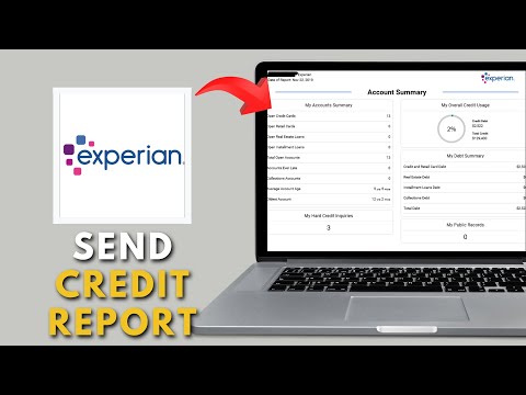 How to Send Your Experian Credit Report in 2025! (Full Guide)