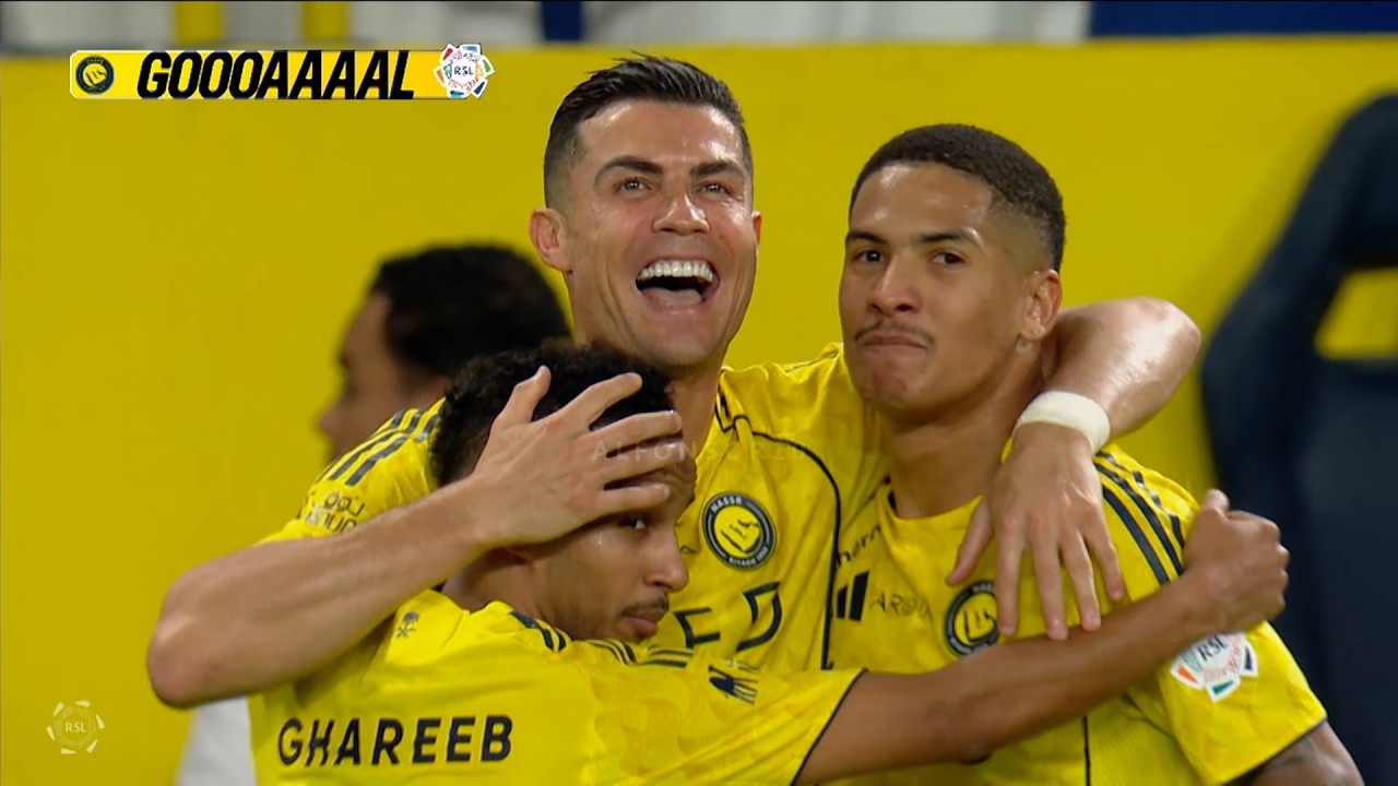 Cristiano Ronaldo SCORES TWO GOALS in HIS RETURN with AL NASSR! 🐐
