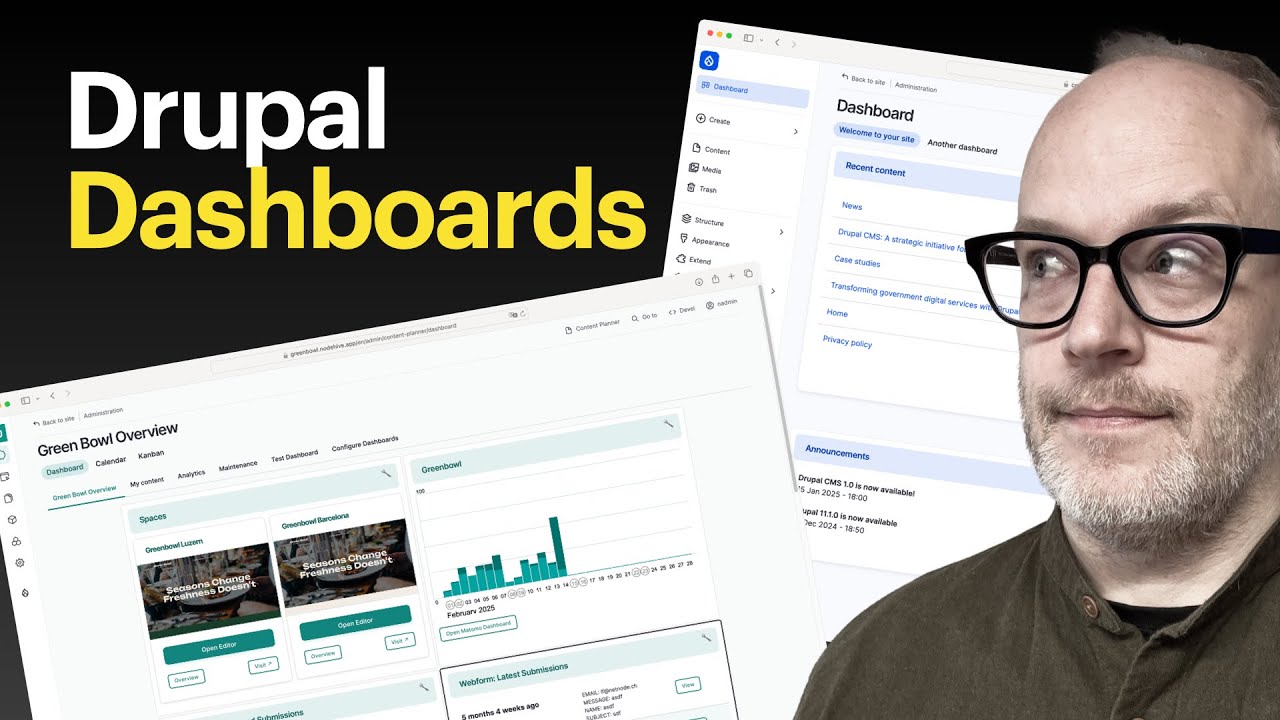 Two powerful Drupal dashboard solutions