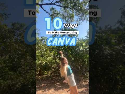 10 ways you can make money in Canva… no startup costs required! 🔥