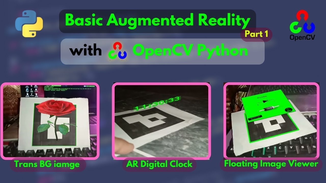 Augmented Reality with python opencv