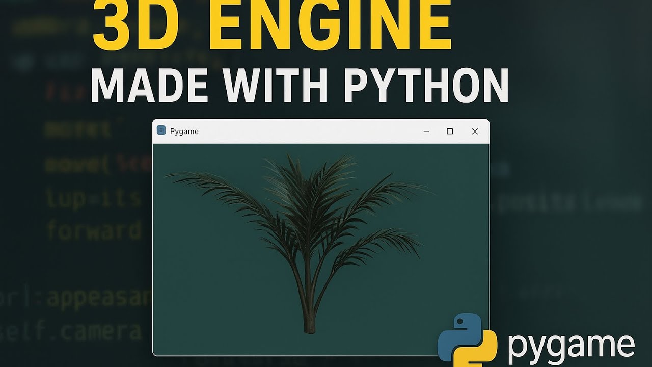 3D Engine in Python? Here's What I Created