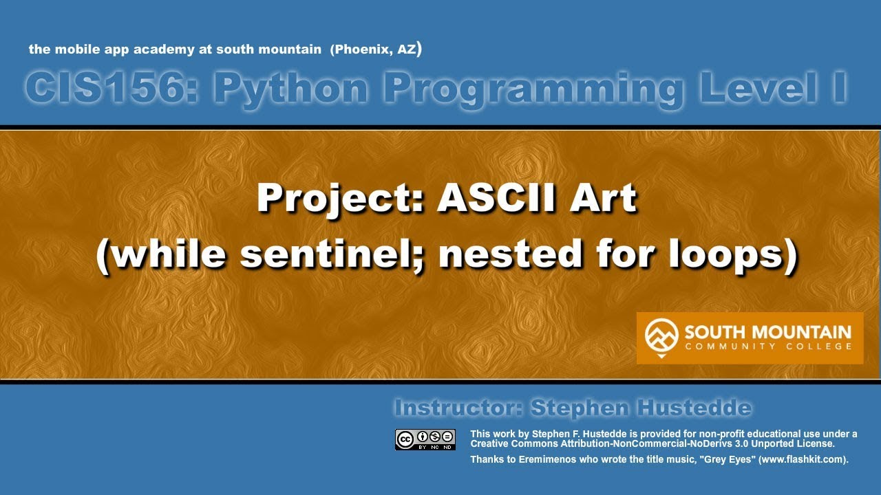 Python 05I ASCII Art