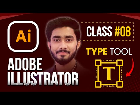Learn Mastering Type Tool in Adobe Illustrator Class 8 Tutorial for Beginners - Mind Luster